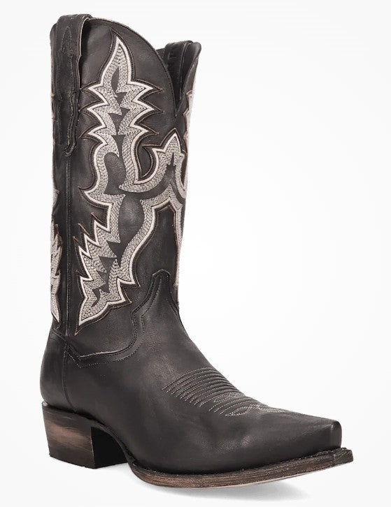 Dan Post DP7034 Diesel Mens Western Cowboy Boots in Black – Wild Wild ...