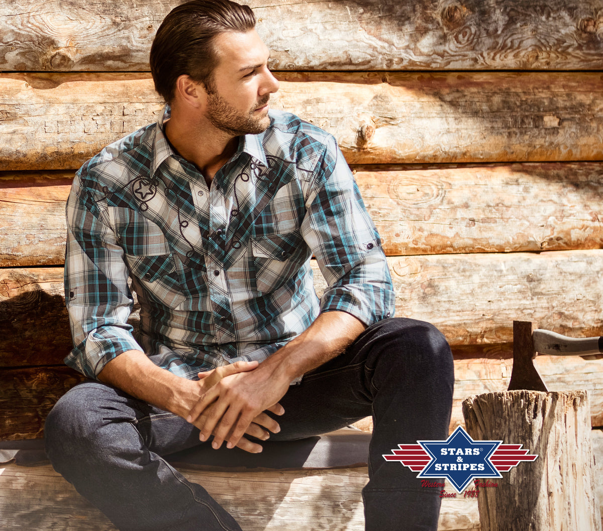 Jeff Men's Western Shirt – Wild Wild Western Wear